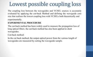Optical fiber presentation | PPTX