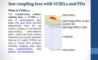 Optical fiber presentation | PPTX