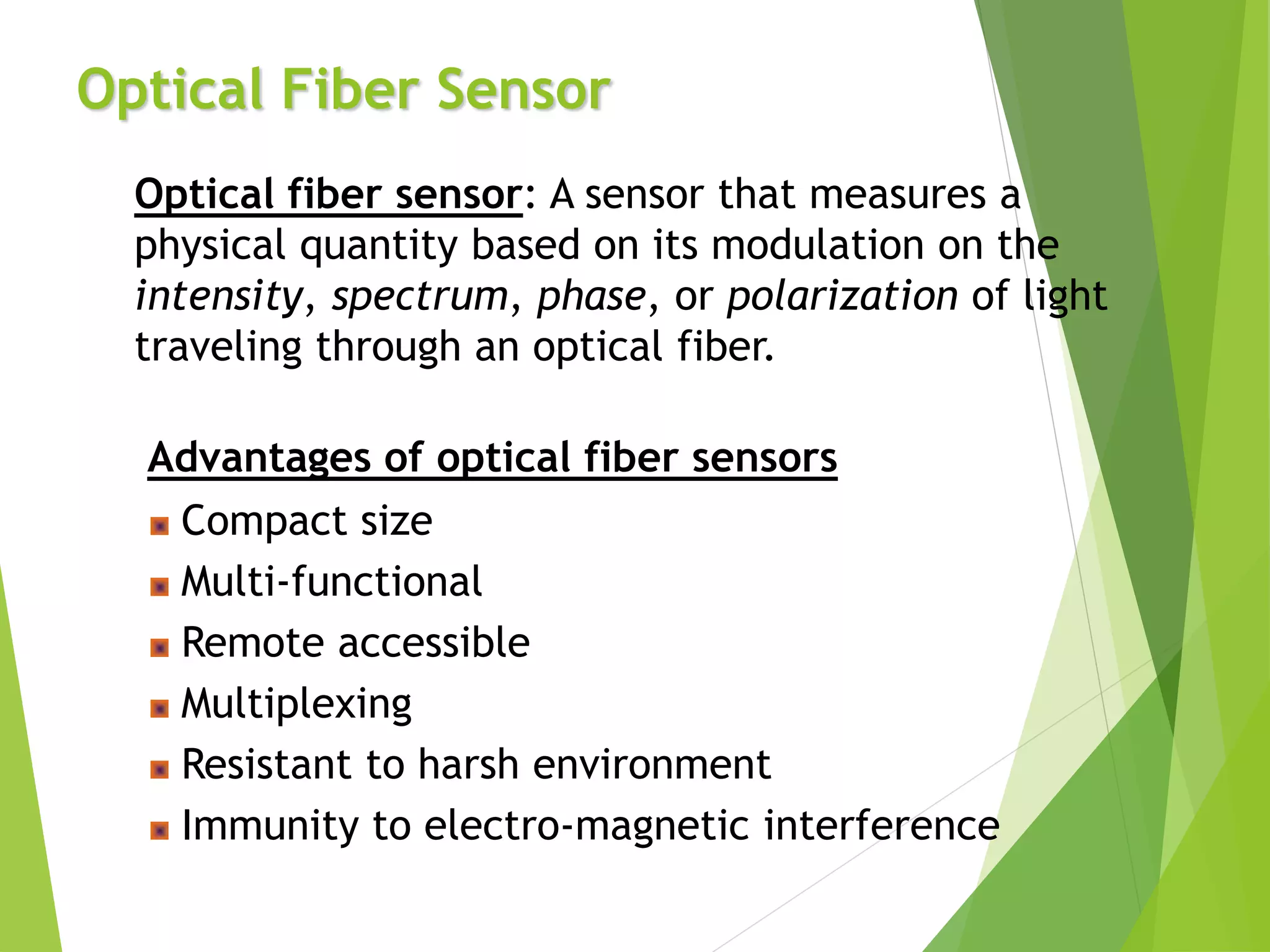 Optical fiber sensors | PPT