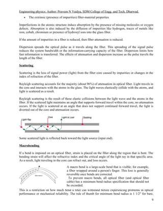 Optical fibers Theory and applications | DOC