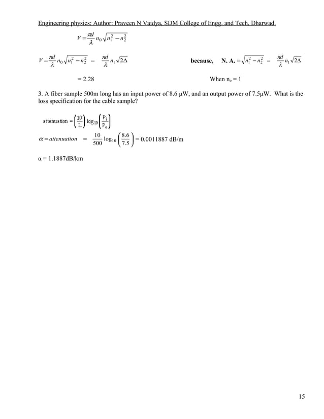 Optical fibers Theory and applications