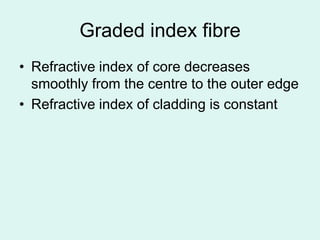 Optical Fibres | PPTX