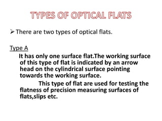 Optical flats | PPTX