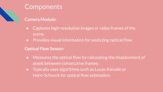 Optical Flow Sensor Smart Camera | PPT