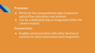Optical Flow Sensor Smart Camera | PPT
