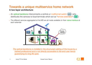 Optical Home Backbone Network | PDF | Internet | Computing