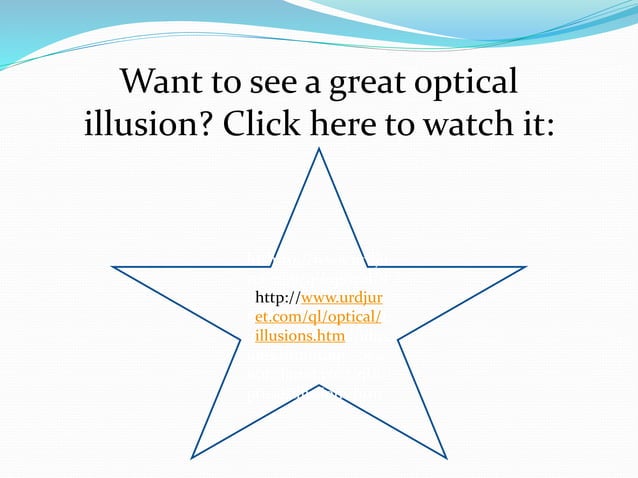 Optical illusions | PPT