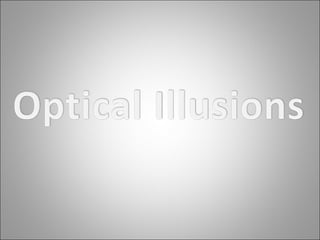 Optical illusions | PPT