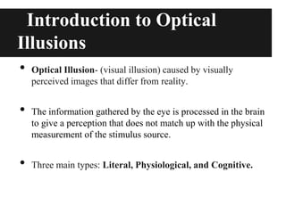 Optical Illusions | PPTX