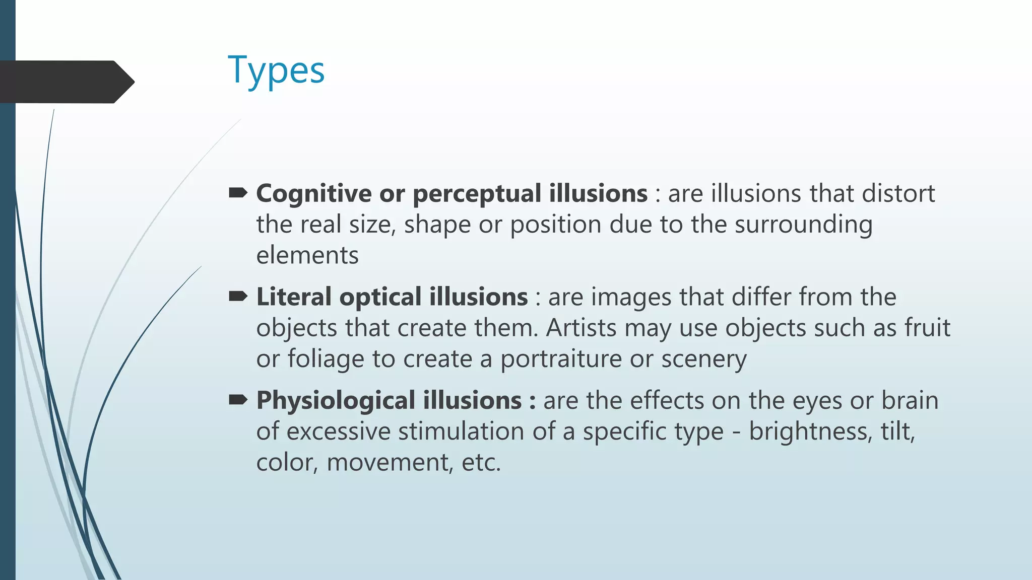 Optical illusions | PPTX