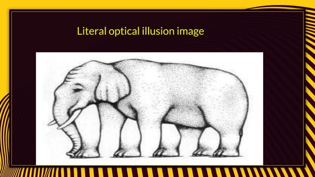 Optical Illusions in modern physics ppt | PPT