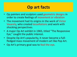 Optical illusions bridget riley1 | PPTX