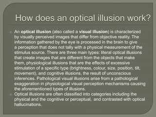 Optical illusions | PPTX