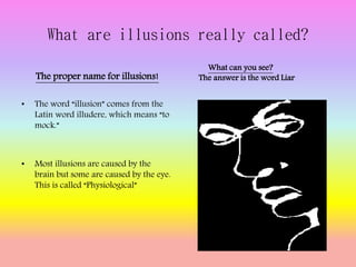 Optical Illusions | PPTX