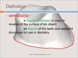 Optical impressions/ dentistry jobs | PPT