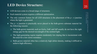 Optical Instrumentation 10. Light Emitting Diode | PDF
