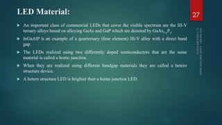 Optical Instrumentation 10. Light Emitting Diode | PDF