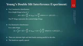 Optical Instrumentation 3. Interference | PDF