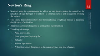 Optical Instrumentation 3. Interference | PDF