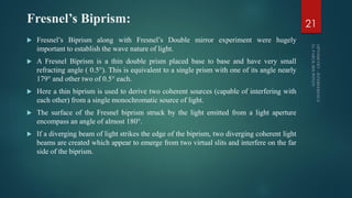 Optical Instrumentation 3. Interference | PDF