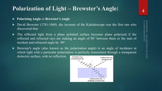 OPTOMETRY - Part V POLARIZATION OF LIGHT | PPT