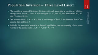 Optical Instrumentation 7. Laser | PPT