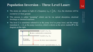 Optical Instrumentation 7. Laser | PPT