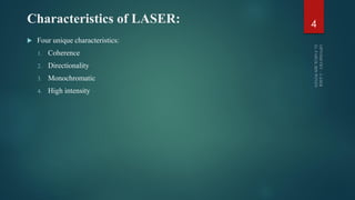 Optical Instrumentation 7. Laser | PPT