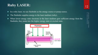 Optical Instrumentation 8. Laser - Types | PDF