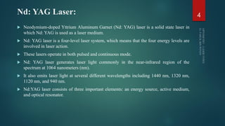 Optical Instrumentation 8. Laser - Types | PDF