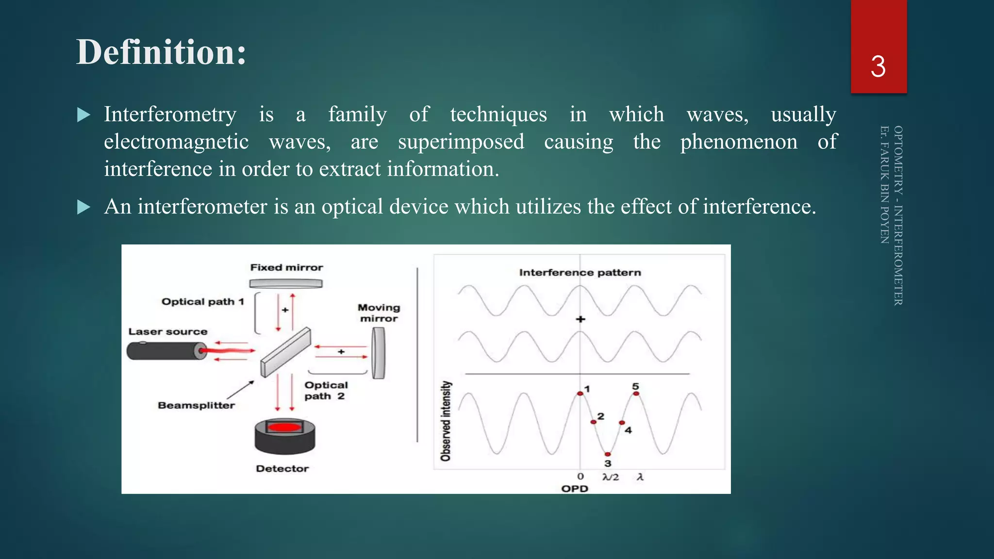 Optical Instrumentation 9 Interferometer Pdf