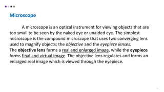 Optical instruments | PPTX