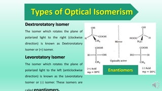 Optical isomerism in organic chemistry . | PPTX