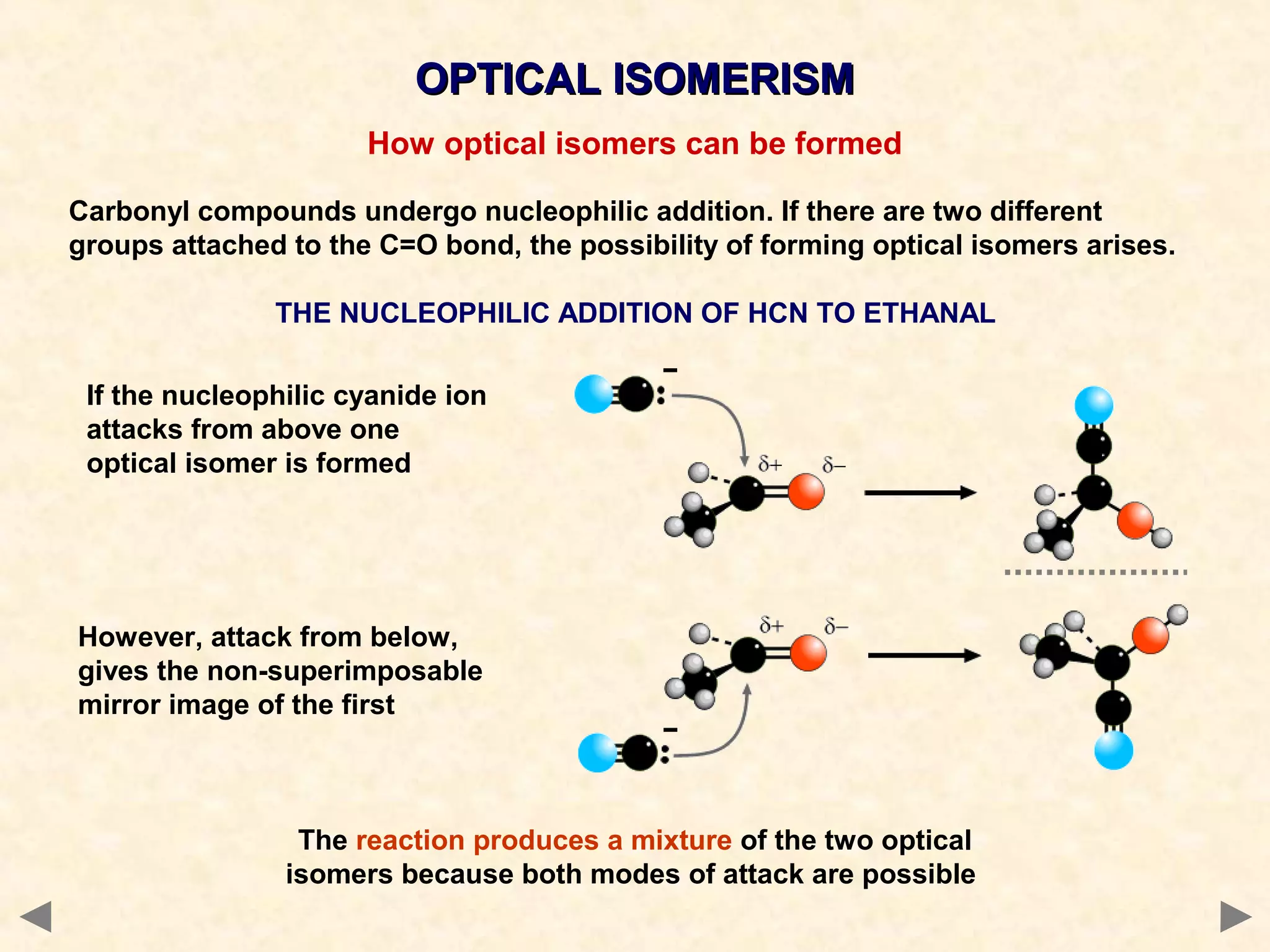 Optical isomerism | PPT