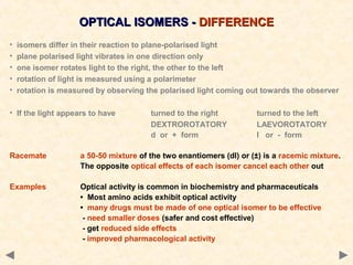 Optical isomerism | PPT