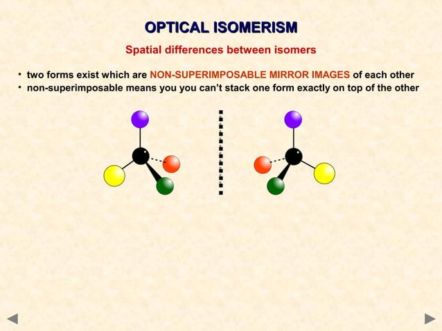 Optical isomerism | PPT | Chemistry | Science