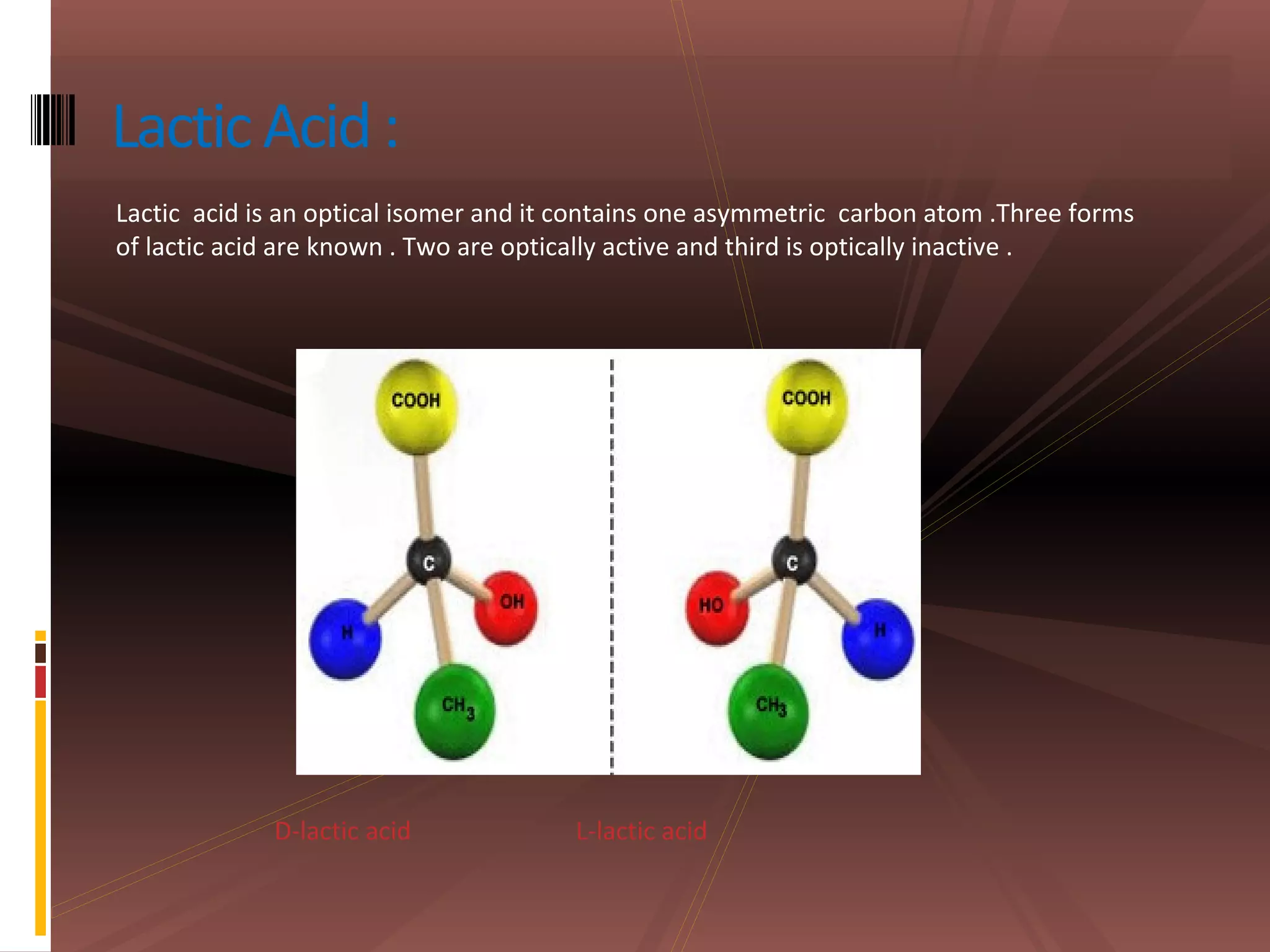 Slides for optical isomerism | PPT