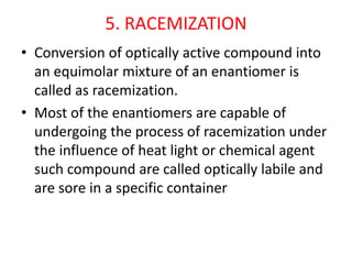 Optical isomerism organic chemistry.pptx