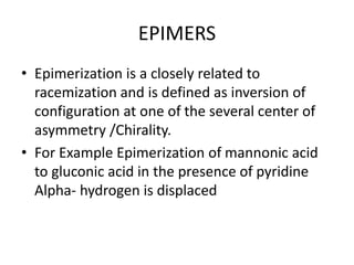 Optical isomerism organic chemistry.pptx
