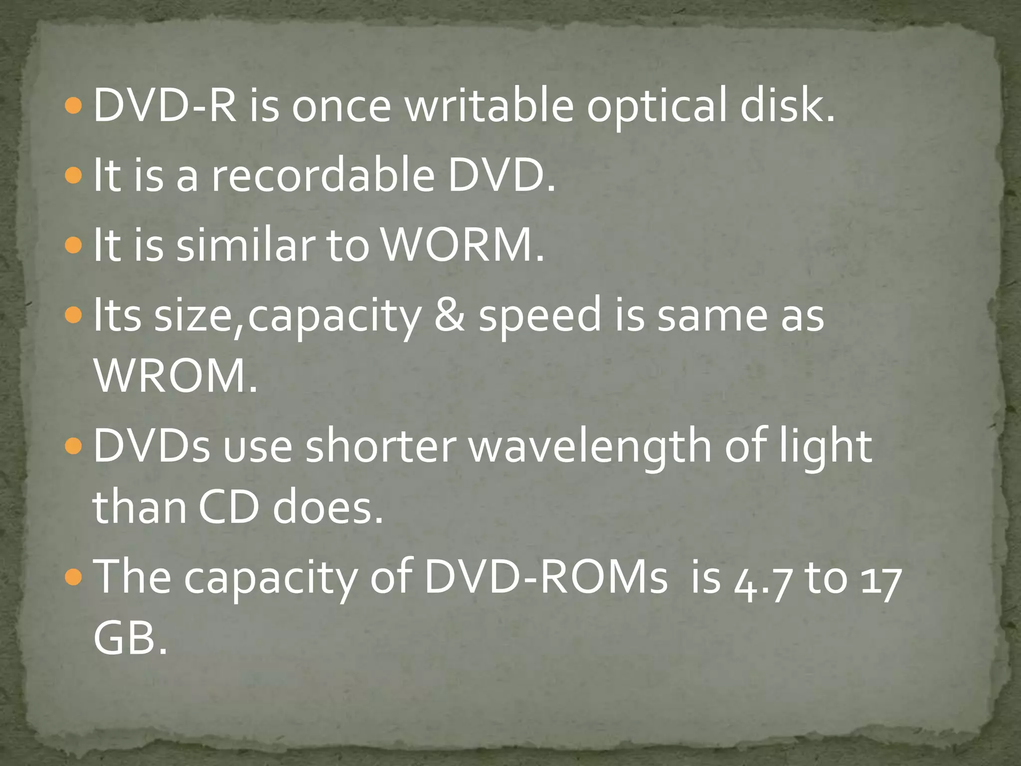 Optical memory by sonal | PPTX