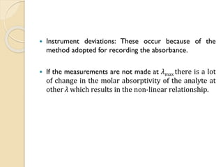 Optical Methods of analysis.pdf bsc chemistry | PDF