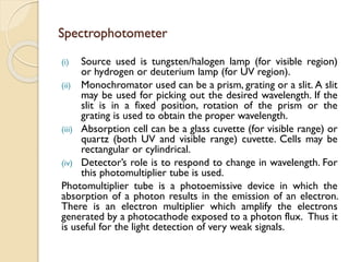 Optical Methods of analysis.pdf bsc chemistry | PDF