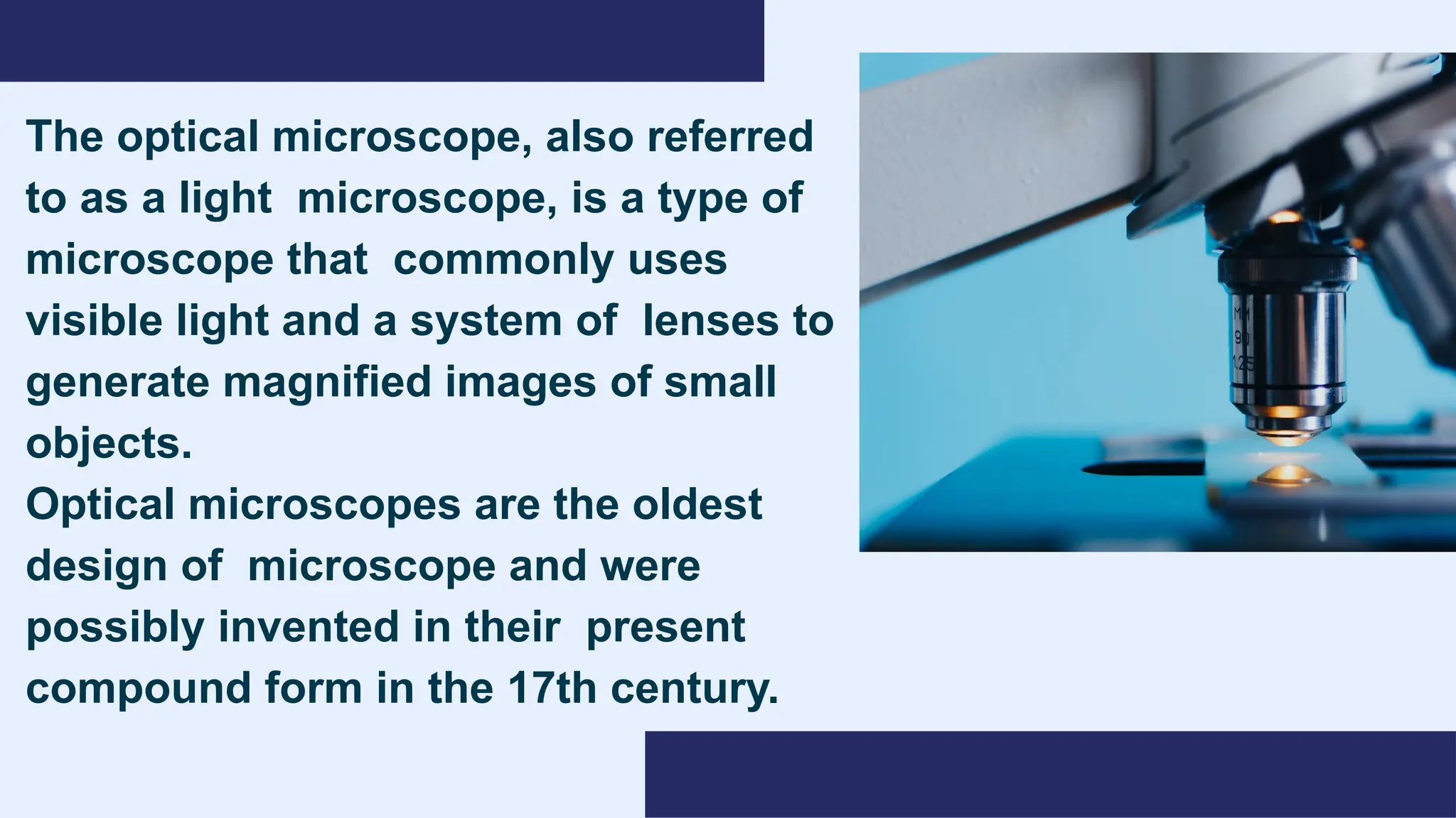 Optical Microscope.pptxshshddhdvdhddhdvdb | PPT