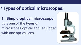 Optical Microscope.pptxshshddhdvdhddhdvdb | PPT
