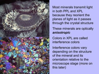 Optical_mineralogy_1_2024 (1).pptx_Geology | PPTX