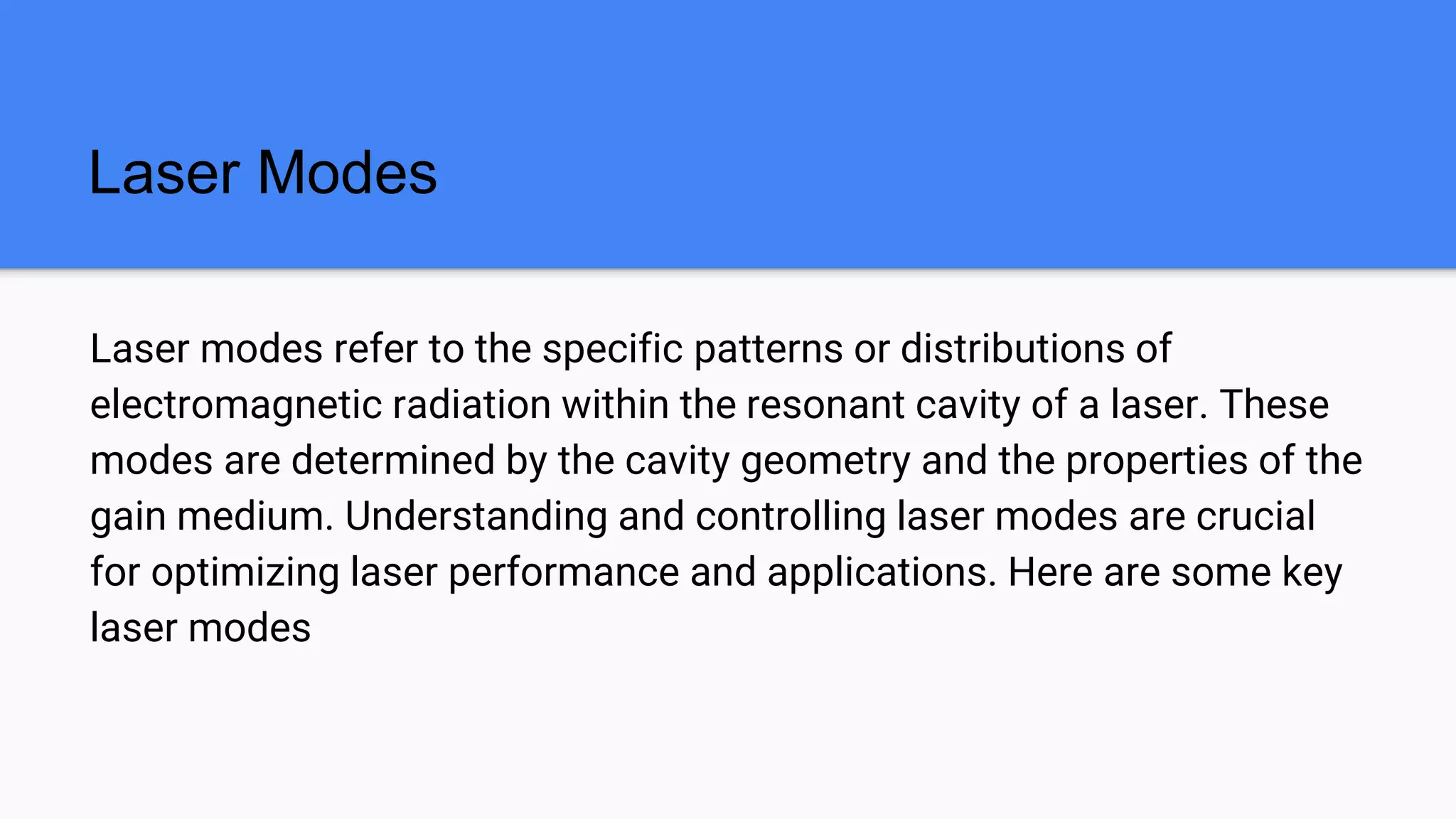 OPTICAL MODES AND CONFIGURATION.pptx