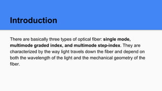 OPTICAL MODES AND CONFIGURATION.pptx | Physics | Science