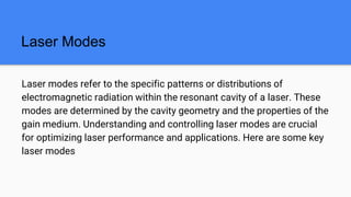 OPTICAL MODES AND CONFIGURATION.pptx | Physics | Science