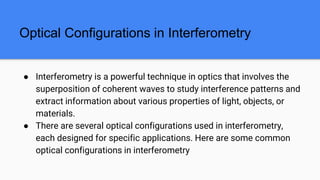 OPTICAL MODES AND CONFIGURATION.pptx | Physics | Science