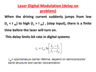 Optical Modulation _ external and internal | PDF